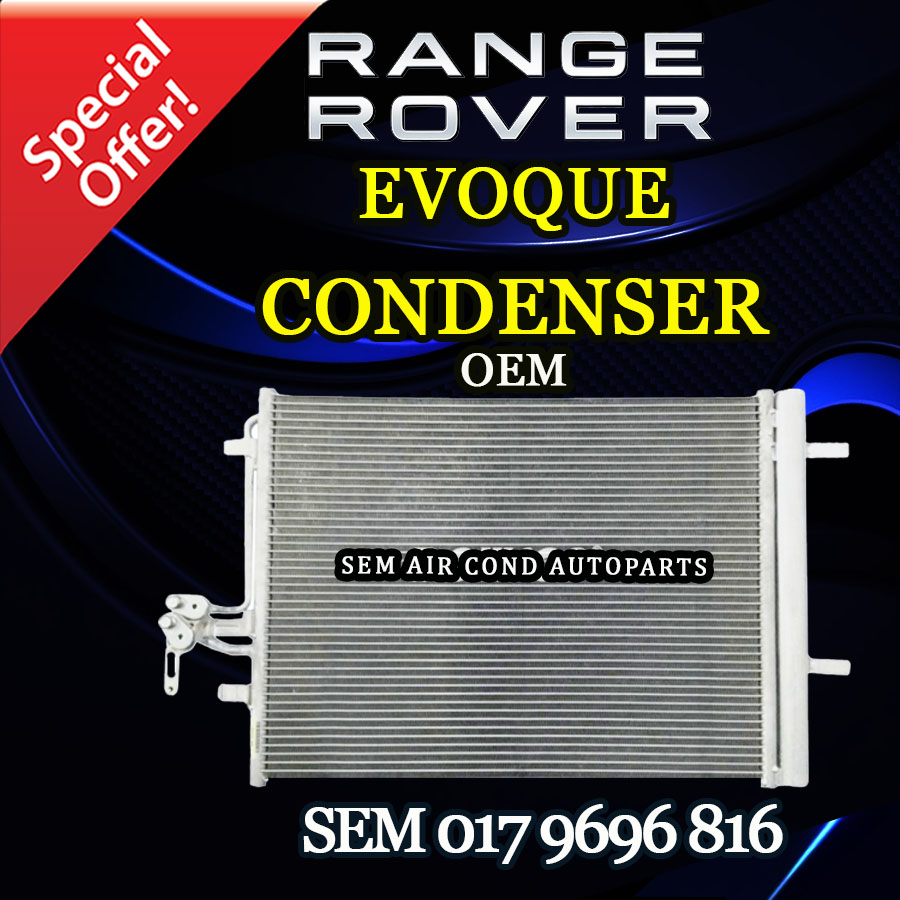 RANGE ROVER EVOQUE OEM TAIWAN NEW CONDENSER/ KONDENSER (CAR AIRCOND ...