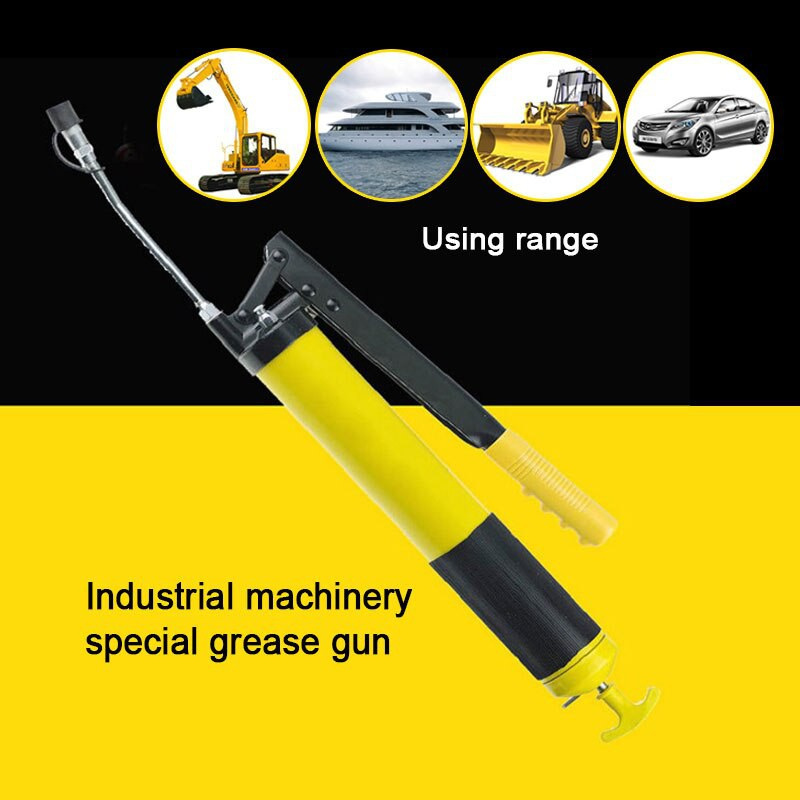 500/600CC Car Pneumatic Grease Gun Hand Oil Pump Pressure Heavy Duty ...