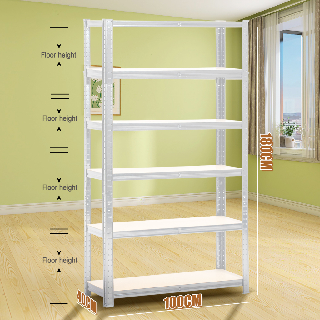 Adjustable 4/5 Layer Boltless Rack Shelf Rack Storage Rack Home kitchen ...