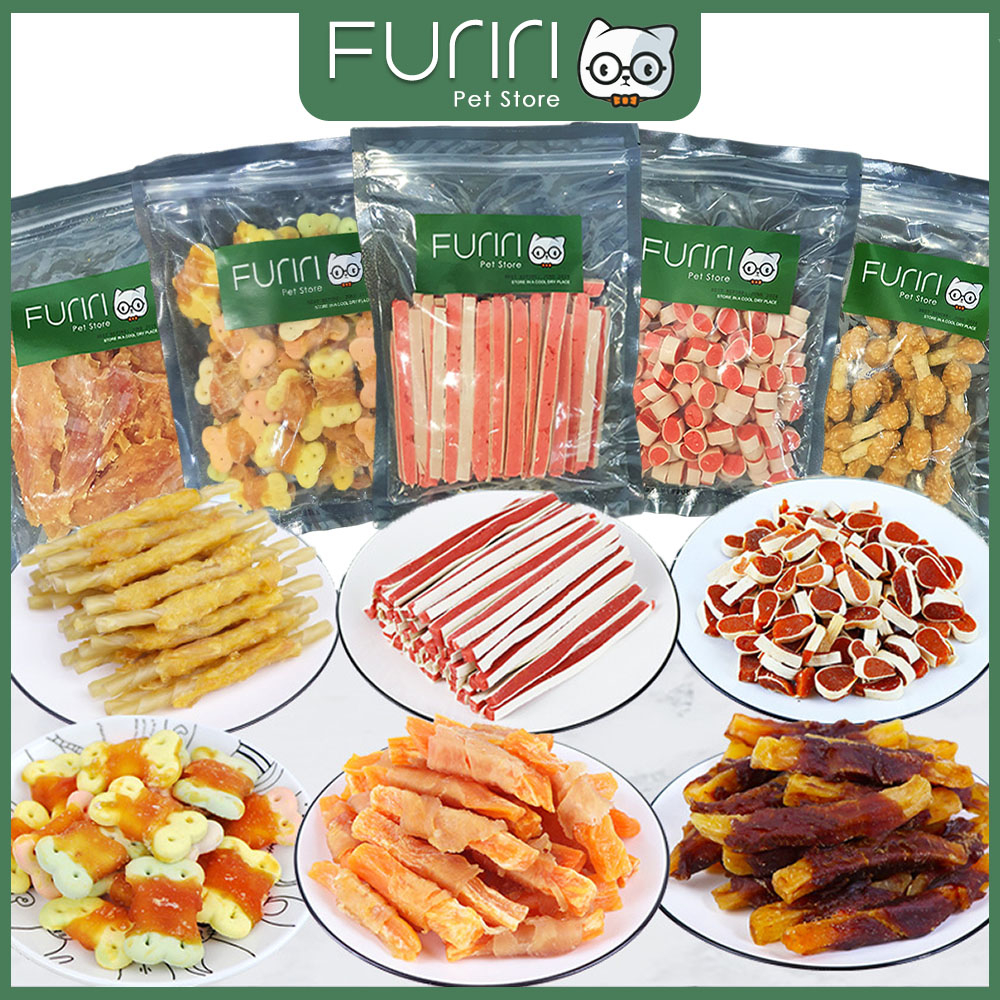 Furiri 100g 400g Premium Grade Variety Dog Snacks Dog Treats Dried Meat ...