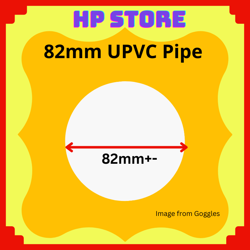 82mm(3")&110mm(4") UPVC Pipe (SWV) PVC Paip Putih Pipe Putih HYDROPONIC ...