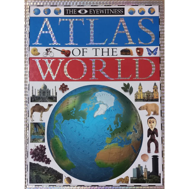 DK The Eyewitness Atlas of the World [Preloved/Secondhand Children Book ...