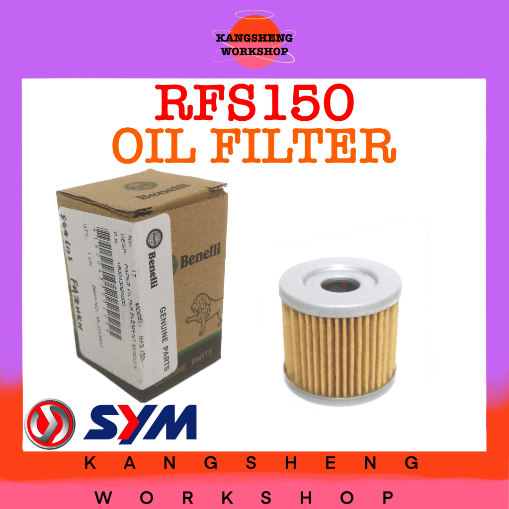SYM RFS150 OIL FILTER (ORIGINAL) | Shopee Malaysia