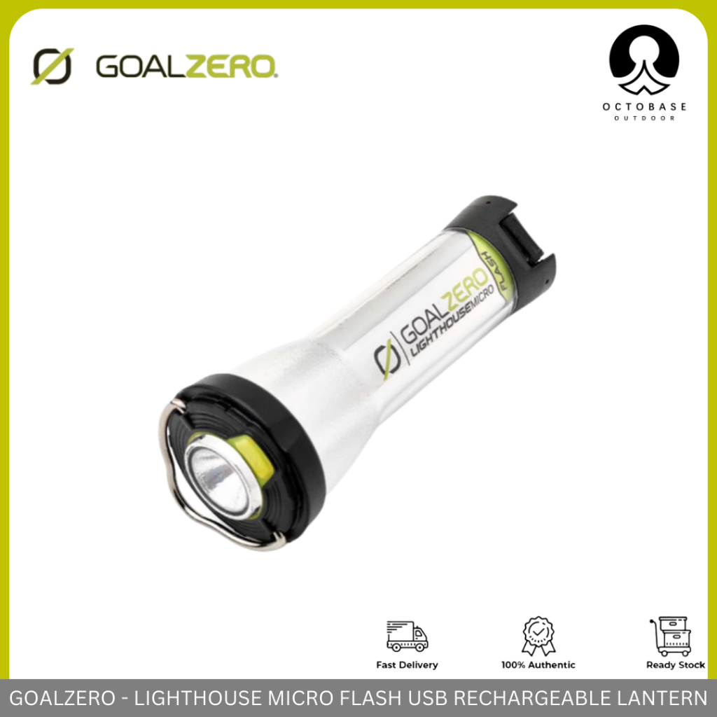 GOAL ZERO - LIGHTHOUSE MICRO FLASH USB RECHARGEABLE LANTERN | Shopee Malaysia