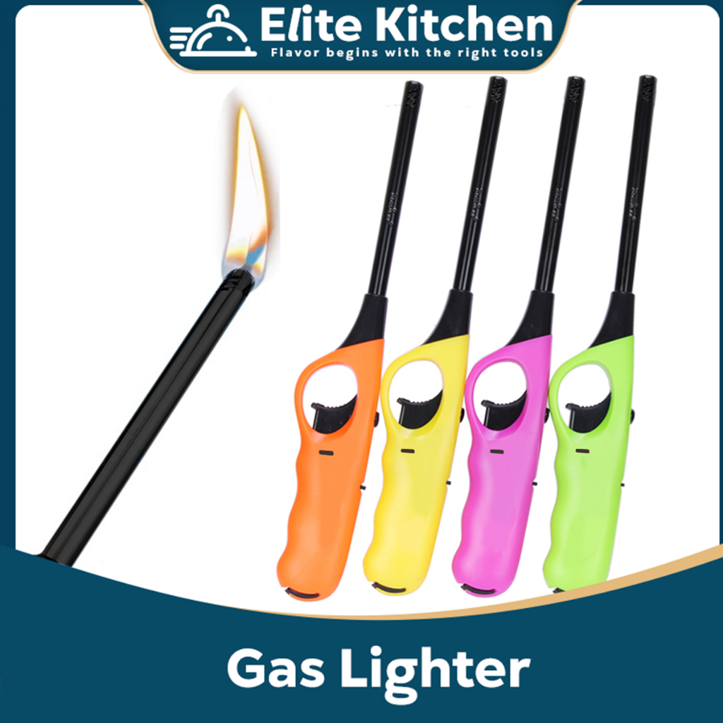 Elite Kitchen - Random Color Refillable Multi Use Long Nozzle Gas ...
