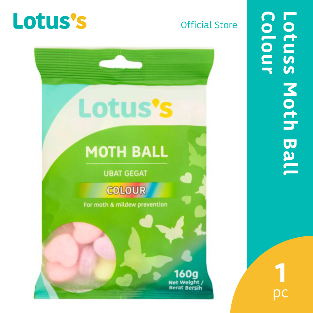 Lotuss Moth Ball Colour (160g) | Shopee Malaysia