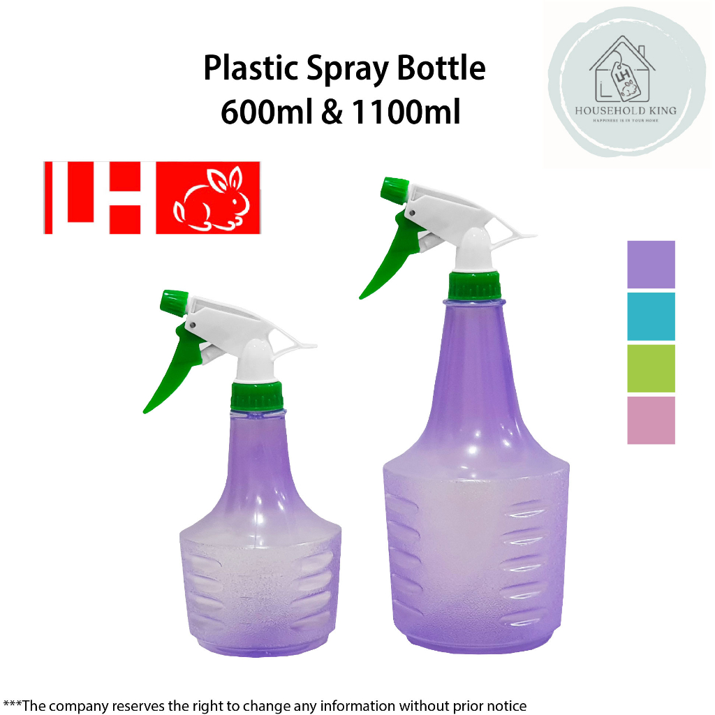 600ml & 1100ml Sprayer Bottle/Plastic Spray Bottle/Water Spray Bottle ...