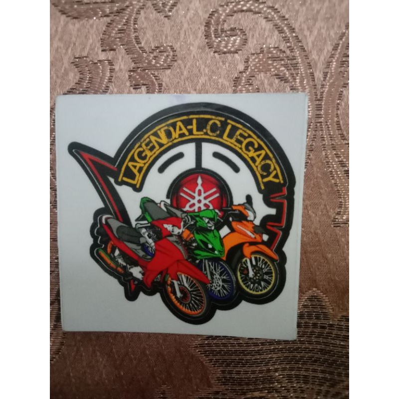 STIKER LAGENDA L.C LEGACY ( Sticker Tampal Luar ) | Shopee Malaysia