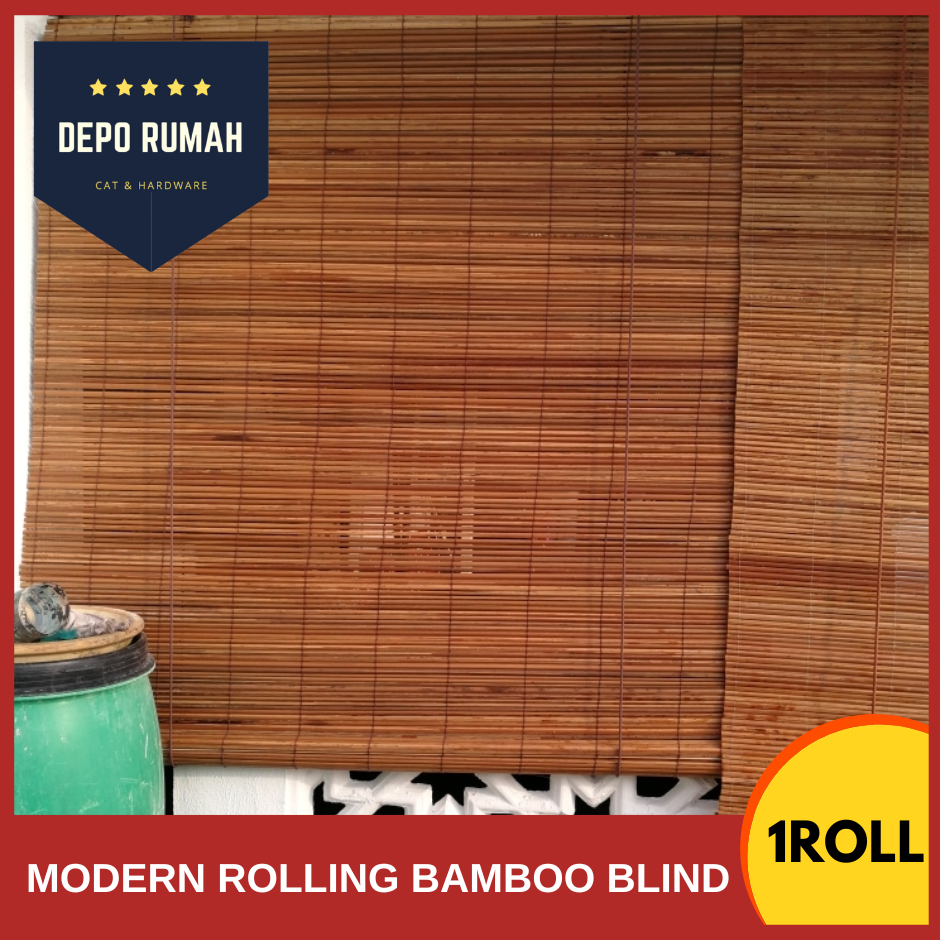 Bamboo Blinds Bidai Kayu Bidai buluh Wooden Blinds Outdoor | , 户外木帘 ...