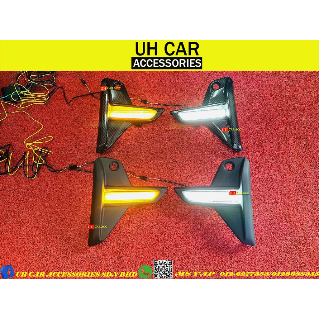 PERODUA AXIA 2023 2024 LED RUNNING SIGNAL DAYLIGHT DRL LIGHT LAMP ...