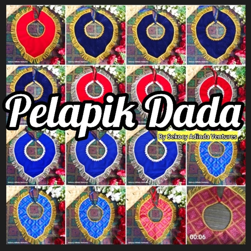 pelapik dada,costum merdeka, aksesori baju merdeka, lapik dada tarian ...
