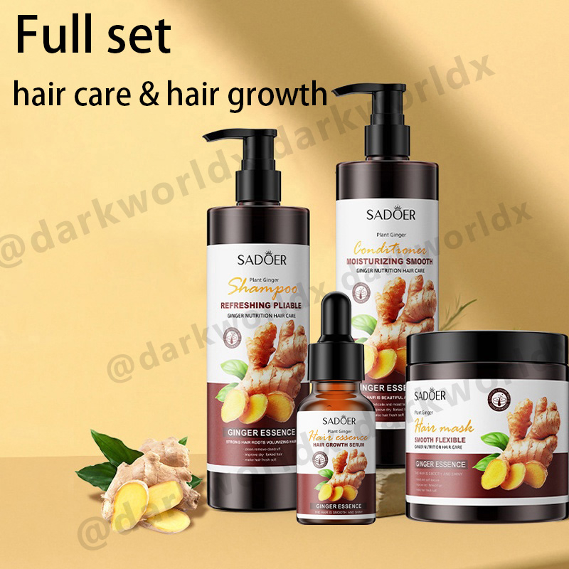 Ginger Shampoo 500ml Anti-Hair Loss Remove Dandruff Relieve Itching Oil ...