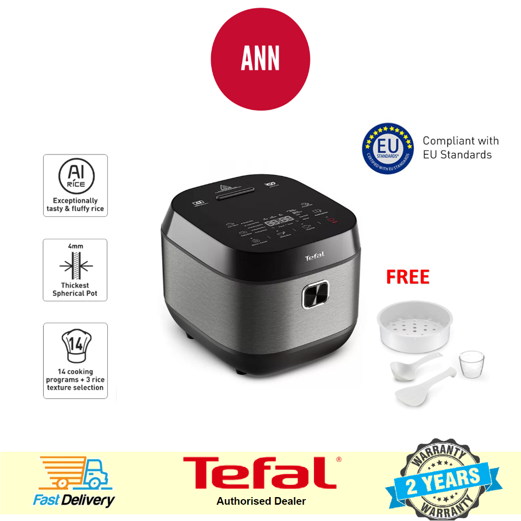 [Good Packing}Tefal Delirice Plus Rice Cooker Periuk Nasi 饭煲 1.8L ...