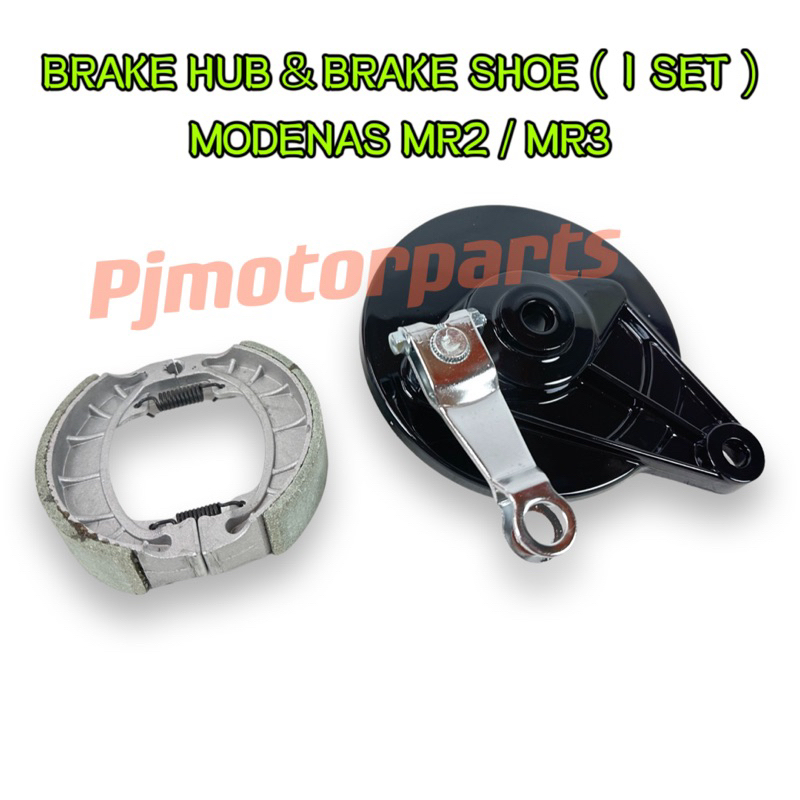 MODENAS KRISS MR2 / MR3 ( 1 SET ) REAR BRAKE HUB PANEL ASSY BLACK ...
