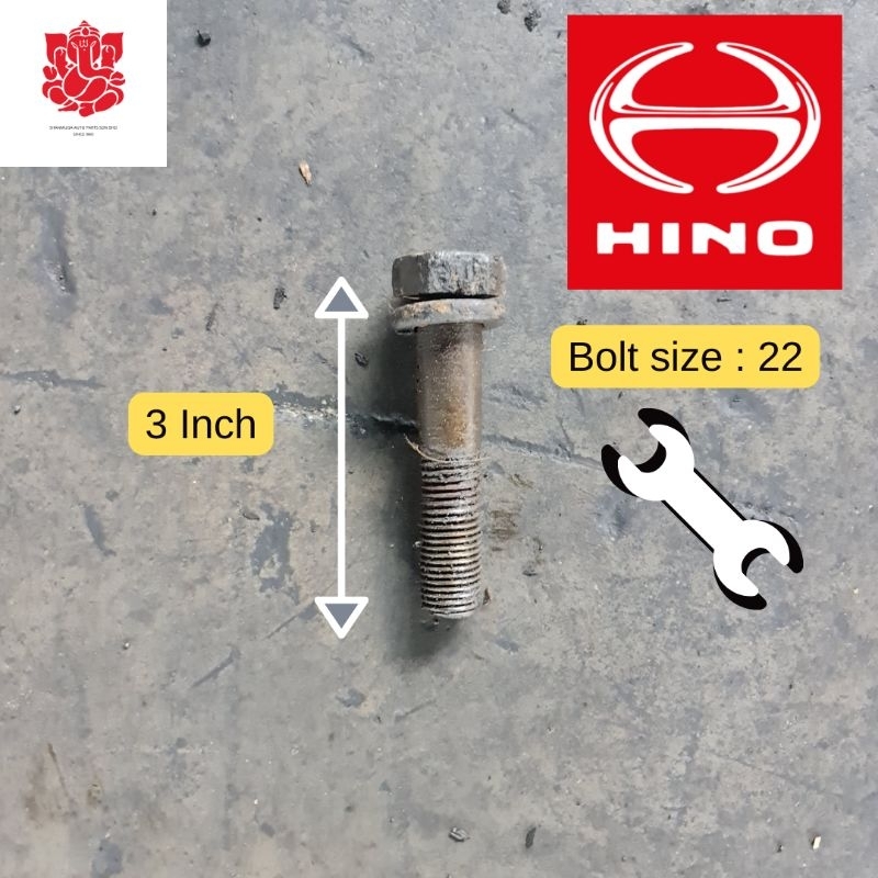 Hino Axle Shaft Nut | Hino ZM, FS, Profia (Used) | Shopee Malaysia