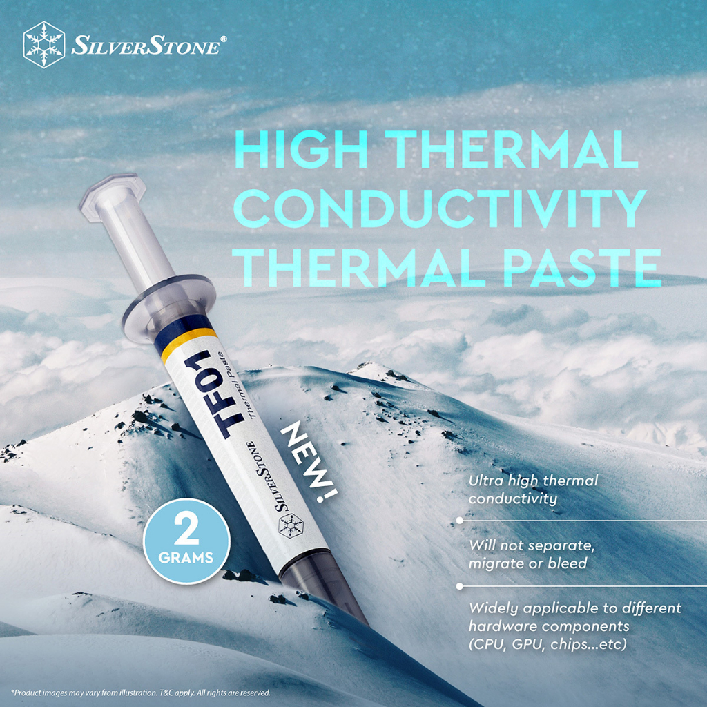 # SilverStone TF01 - High thermal Conductivity Thermal Paste # [2g ...