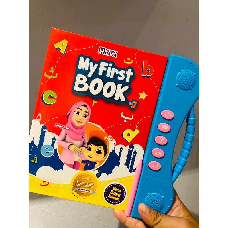ORIGINAL !!! MOMMYHANA MY FIRST BOOK | BUKU KANAK KANAK | BABY BOOK | ISLAMIC EBOOK MAGIC BOOK ...