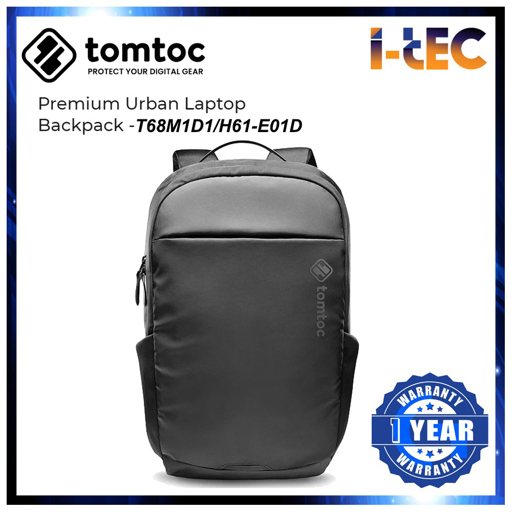 Tomtoc T68/H61-E01D | 15.6-Inch | 26L Premium Urban Laptop Backpack / Travel Backpack | Shopee ...