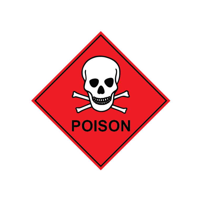 Indurstrial Safety signage/Caution/Caustic soda/Chemical storage area ...
