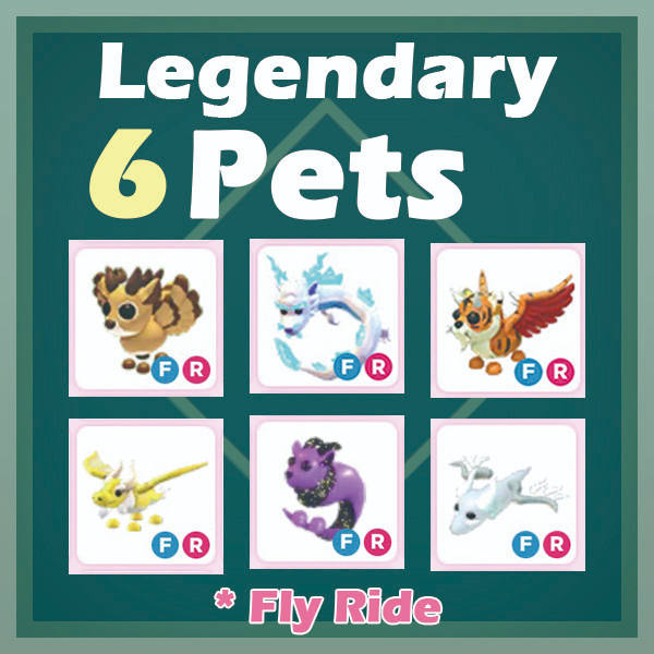 Flying Pets (FR) *Legendary* Caelum Cervi/Frost Fury/Winged Tiger ...