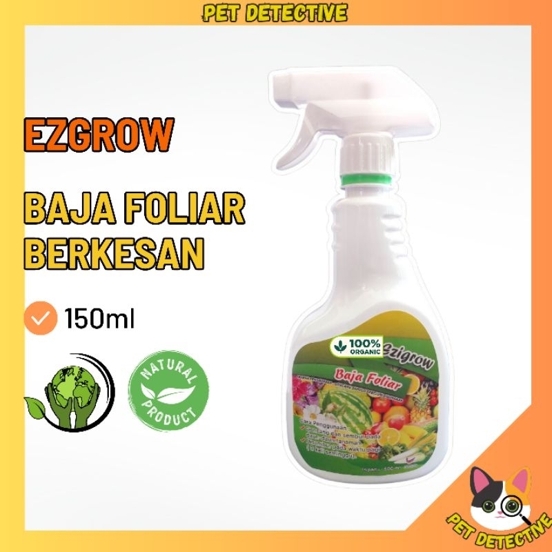 Ezgrow Baja Foliar booster fertilizer tanaman pokok bercambah besar ...