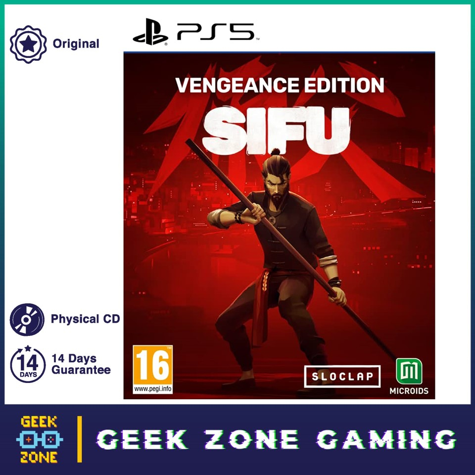 PS5 Sifu Vengence Edition (English + Chinese) | Shopee Malaysia