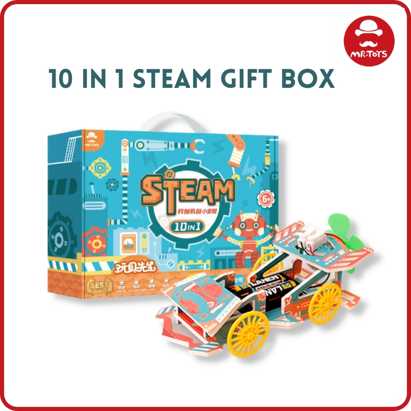 Mr Toys 10 in 1 STEAM DIY Robot Gift Box | Shopee Malaysia