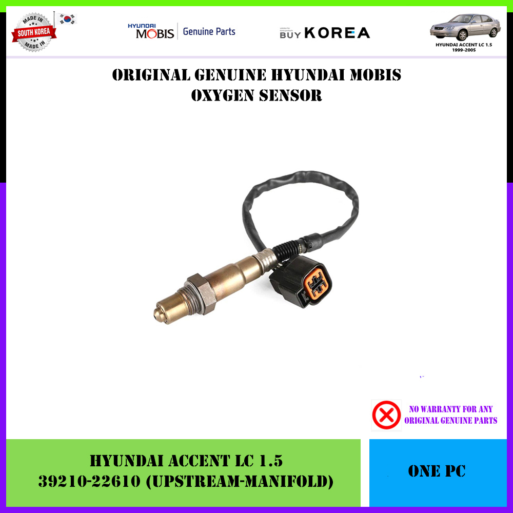 Hyundai Accent LC 1.5 Genuine Mobis Oxygen Sensor (Upstream 39210-22610 ...