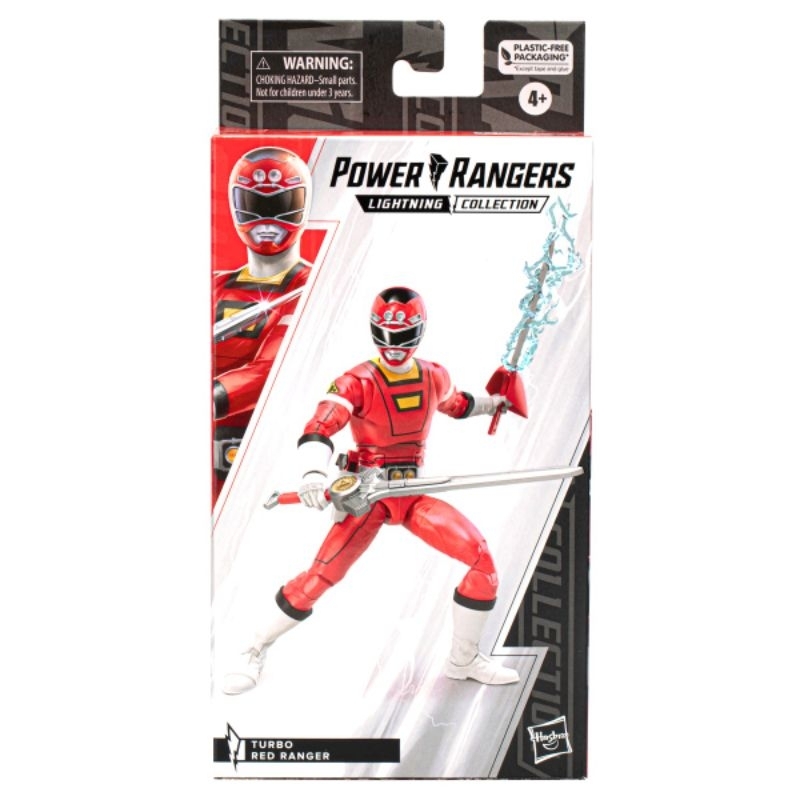 Power Rangers Lightning Collection Turbo Red RPM Yellow Lightspeed ...