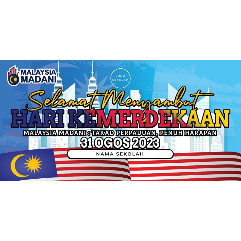 BANNER MERDEKA MALAYSIA | Shopee Malaysia