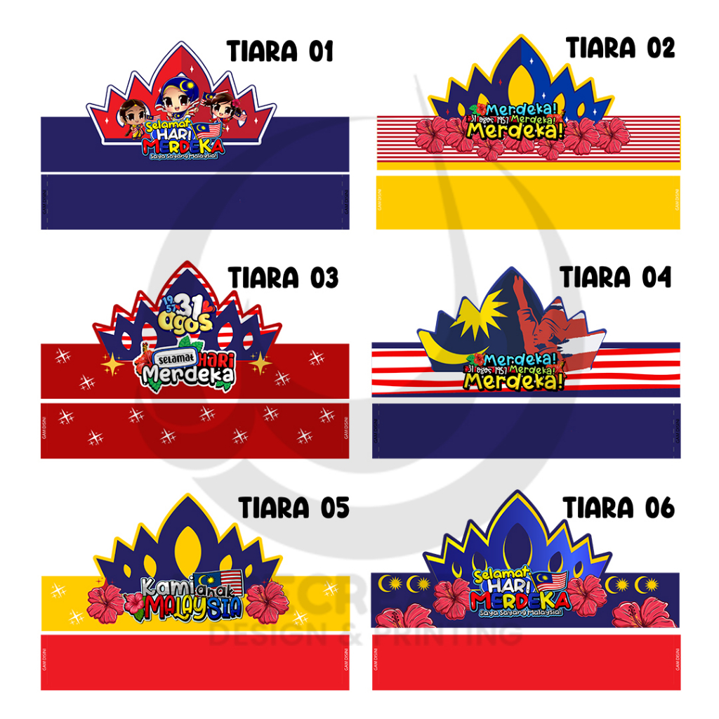 TIARA MERDEKA KANAK-KANAK | Shopee Malaysia
