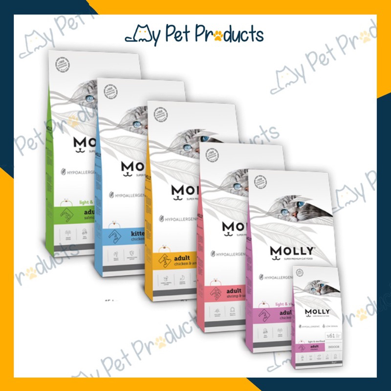 MOLLY CAT FOOD [15KG] | Shopee Malaysia