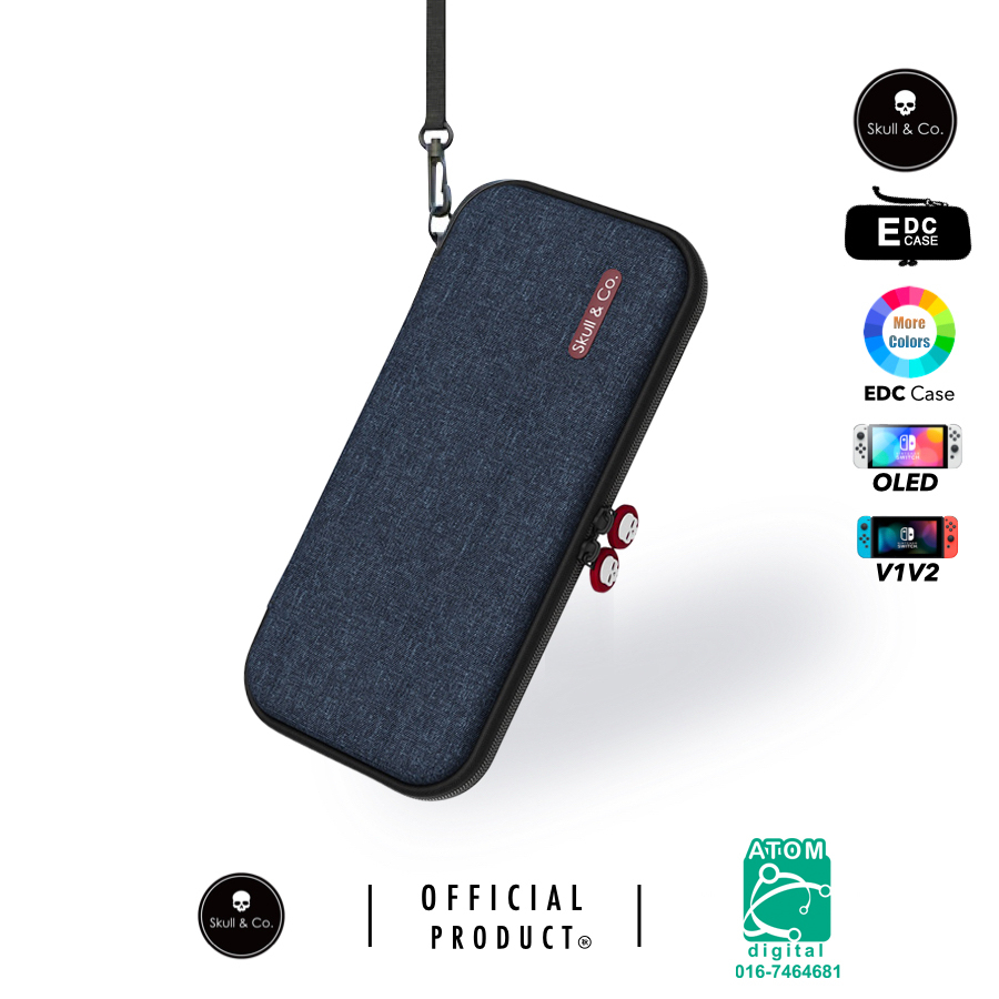 [NEW] SKULL & CO EDC Case For Nintendo Switch OLED / V1 / V2 | Shopee ...