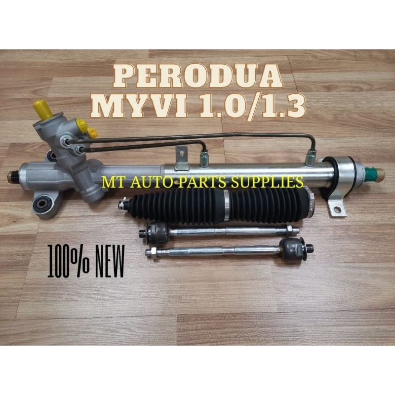 PERODUA MYVI 1.0/1.3 POWER STEERING RACK NEW (WITHOUT TIE ROD END ...