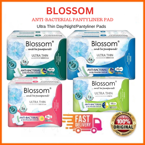 Blossom Ultra Thin Pad DAY USE/OVERNIGHT/PANTILINER BlossomPad/Mini ...