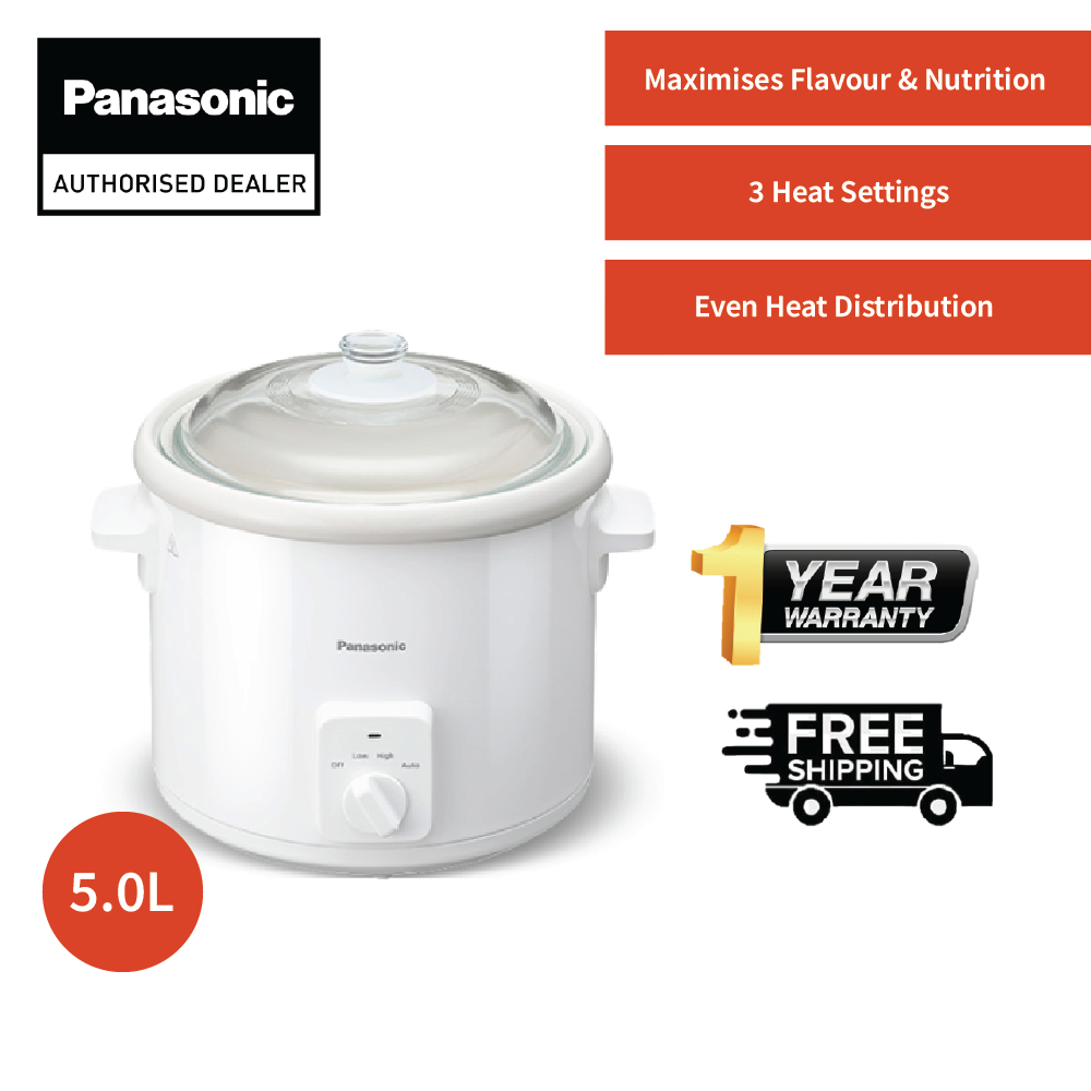 Panasonic Slow Cooker (5.0L) NF-N51AWSK | Shopee Malaysia
