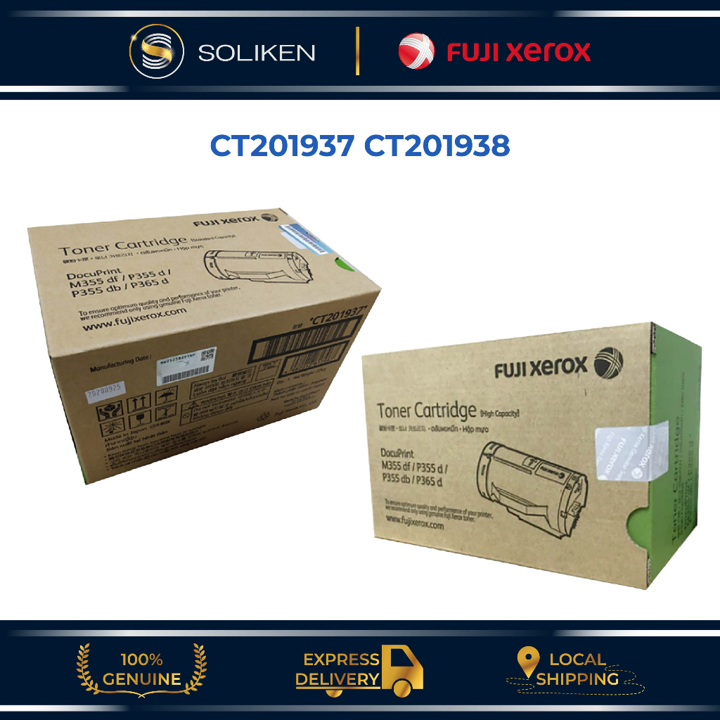 [ORIGINAL]Fuji Xerox DocuPrint M355, M355df, P355, P355d, P365 (Toner ...