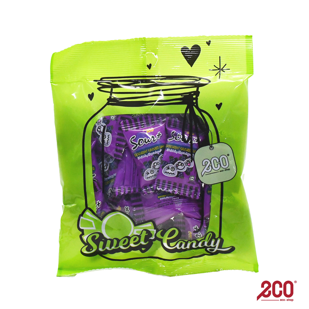 Lot 100 Sour Plus Blackcurrant Gummy 65g (16pcs/pack) - AD-L001-T01-10 ...