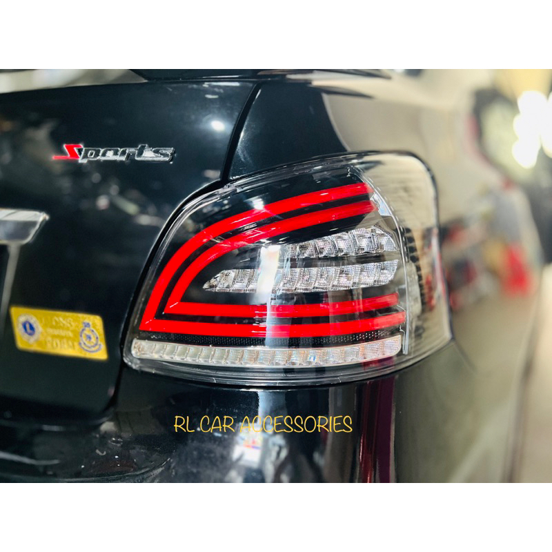 Toyota vios ncp93 Benz style led tail lamp light signal taillamp ...