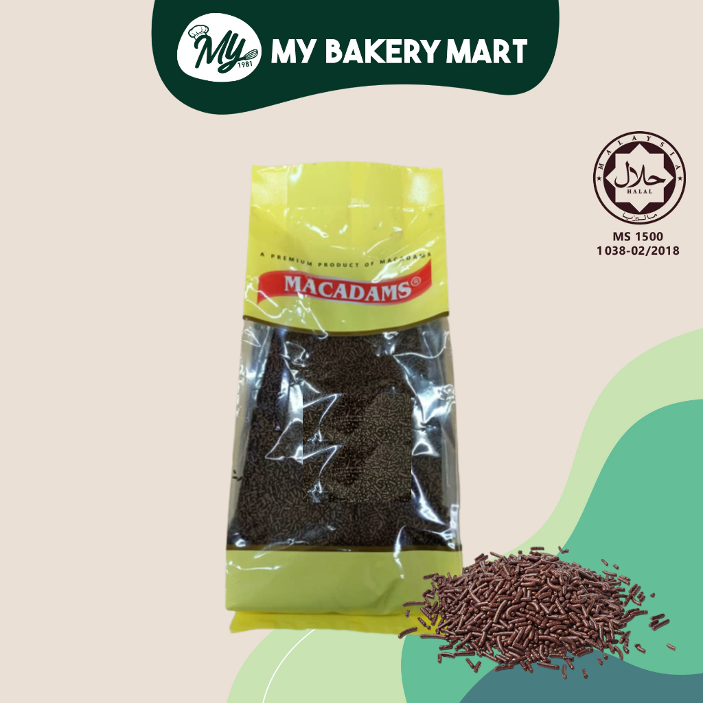 MACADAMS Chocolate Rice 1kg 500gm Coklat Urai | Shopee Malaysia
