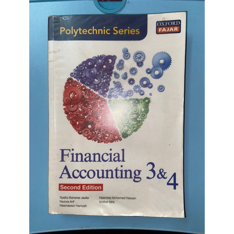 Financial Accounting 3 & 4 (second edition) | Shopee Malaysia