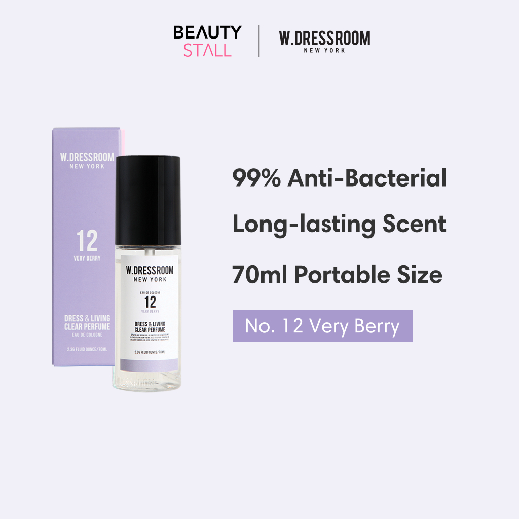 W.Dressroom Dress & Living Season 2 Clear Perfume - Very Berry No.12 (70ml) | Shopee Malaysia