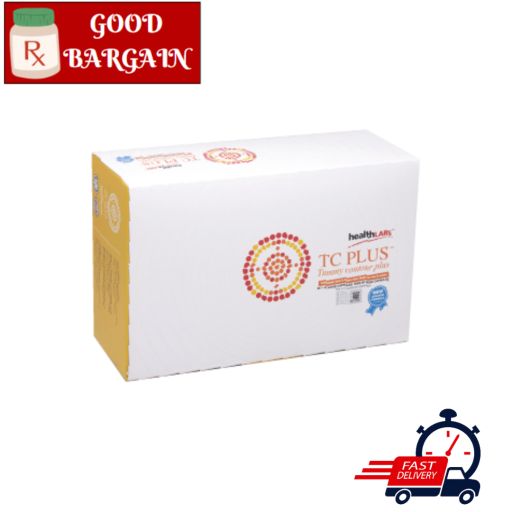 HEALTHLABS TC PLUS - TUMMY CONTOUR PLUS 60'S X 2 FOC 60'S (SLIMMING ...