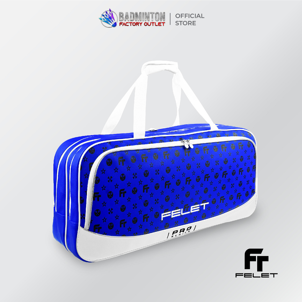 FELET Monogram PRO Series Badminton Racket Backpack Double Bag Double ...
