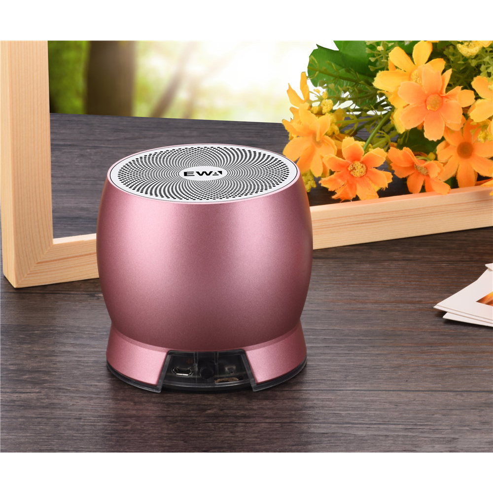 EWA P620 Portable Rechargeable Battery Metal Box Loud Sound Heavy Bass Wireless Bluetooth ...