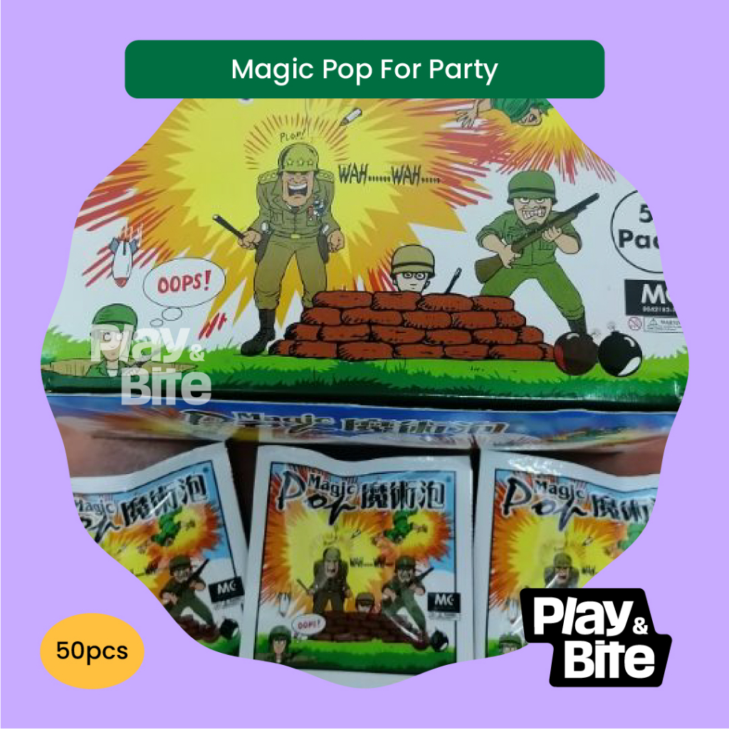 𝐁𝐢𝐠 𝐎𝐟𝐟𝐞𝐫 Magic Pop Explosion Explosives for Party 50 Pcs 💥 💥 💥 ...