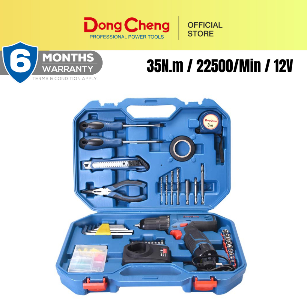Cordless Impact Driver Drill DongCheng DCJZ1202iTD [12V / SIRIM ...