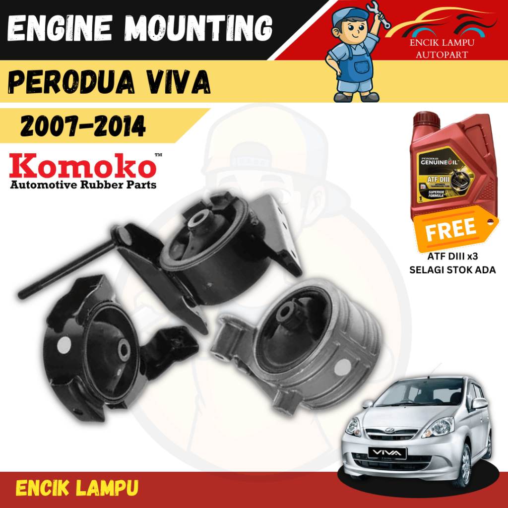 Engine Mounting PERODUA KANCIL KOMOKO Engine Mounting Kancil 660 850 ...