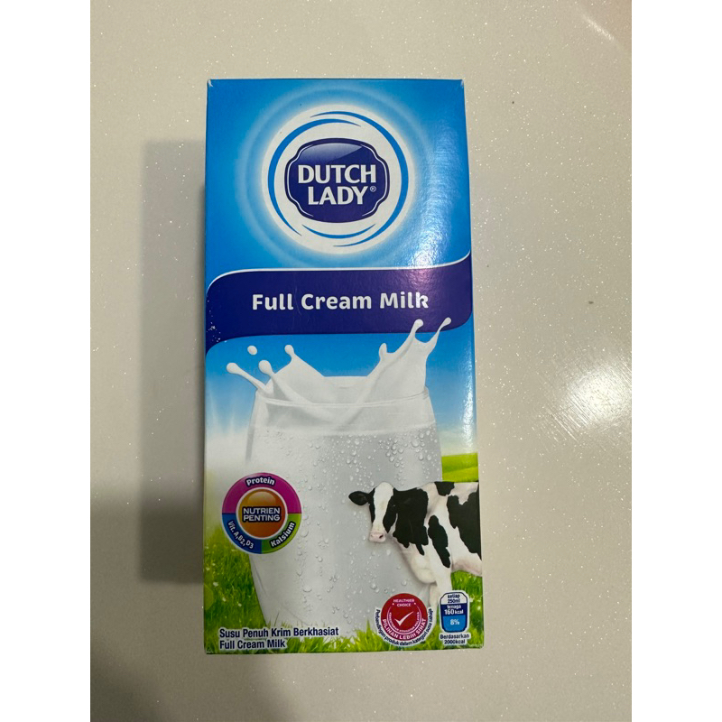 DUTCH LADY FULL CREAM MILK 1L | Shopee Malaysia