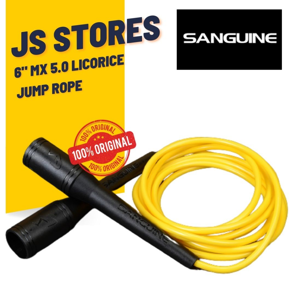 Sanguine® 6" MX 5.0 Licorice Jump Rope | Elite SRS | rush athletics ...